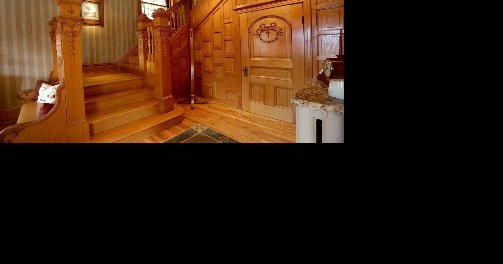 Intricate woodwork accentuates Tower Grove East home