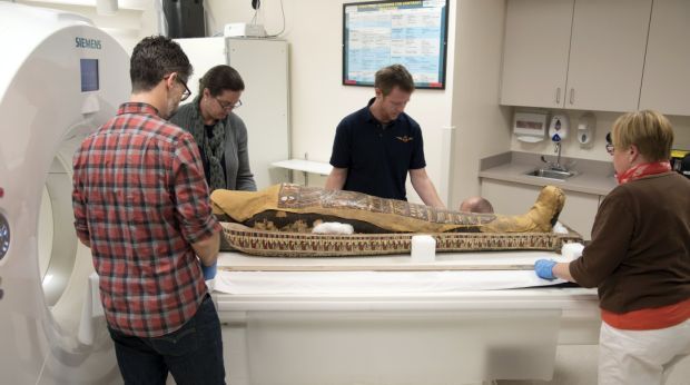 Mummies get a closer look at Barnes-Jewish
