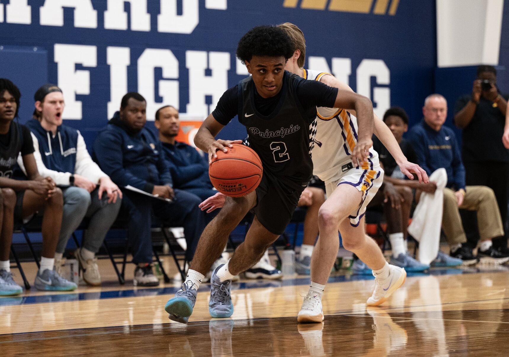 Principia Rotating 8 Tournament, semifinal: Principia 70, Eureka 24