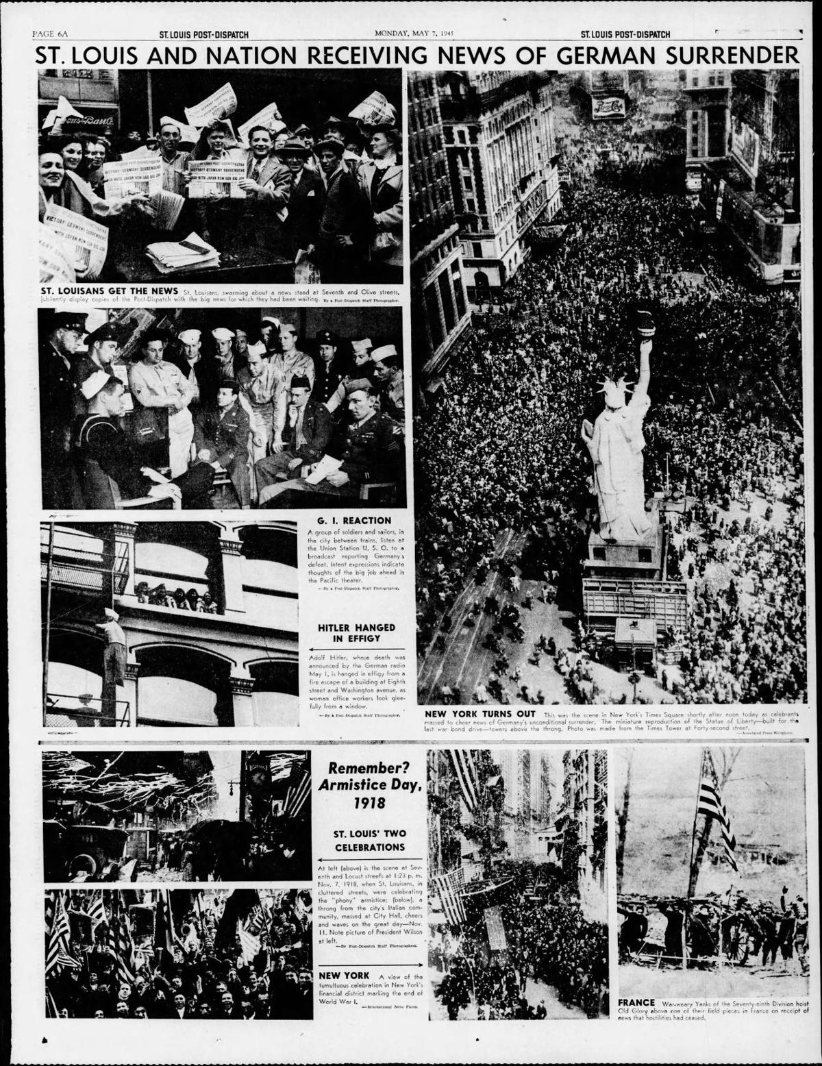 germany surrender reaction