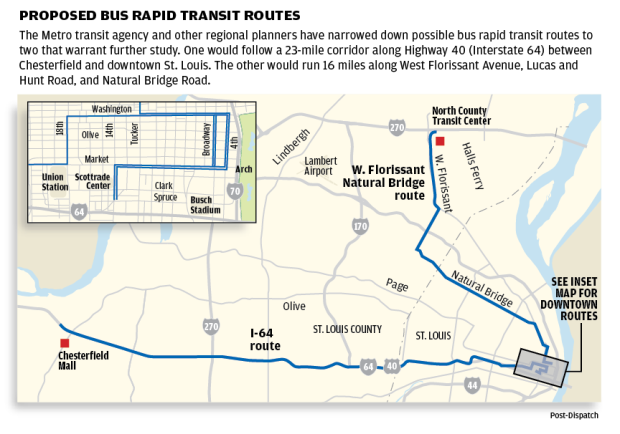 Metro agrees bus rapid transit warrants further study | Along for the ...