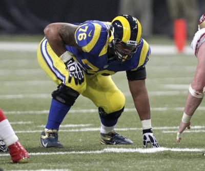 Saffold attends start of Rams offseason program