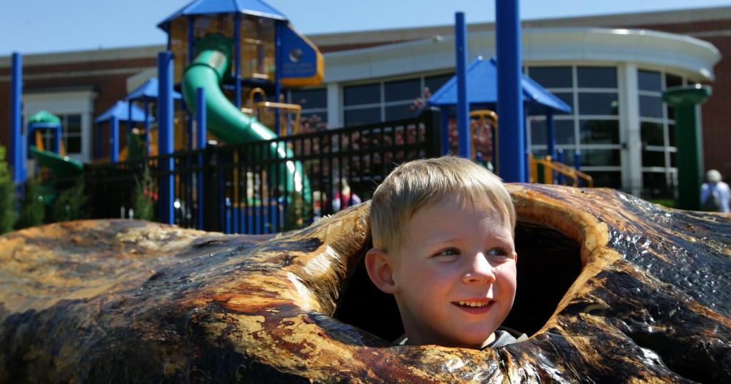Outdoor Classroom, in the middle of the suburbs, connects children with ...