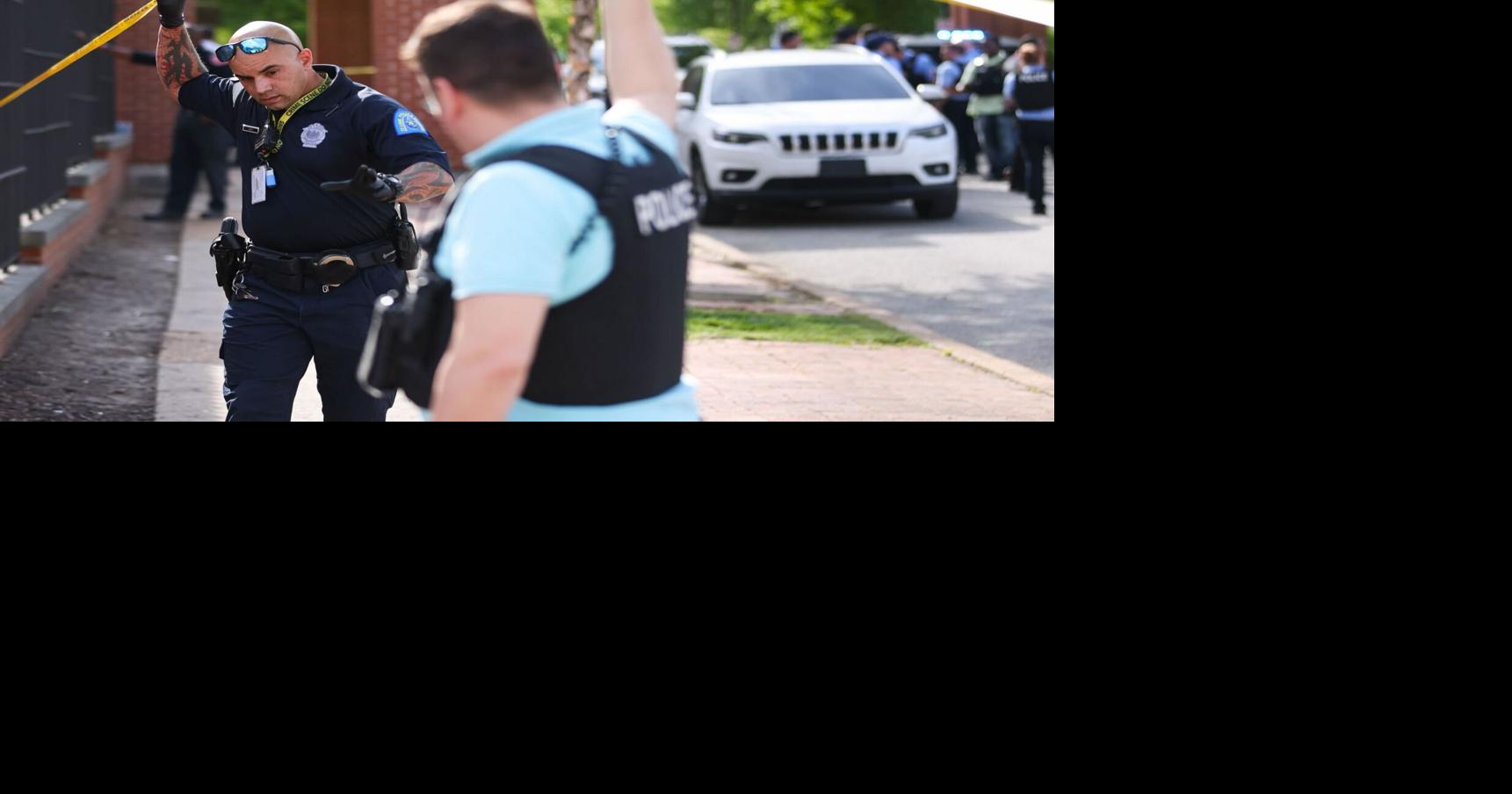 Photos: St. Louis police officer shot, 2 officers injured, while ...