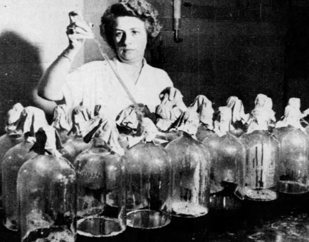 first penicillin injection