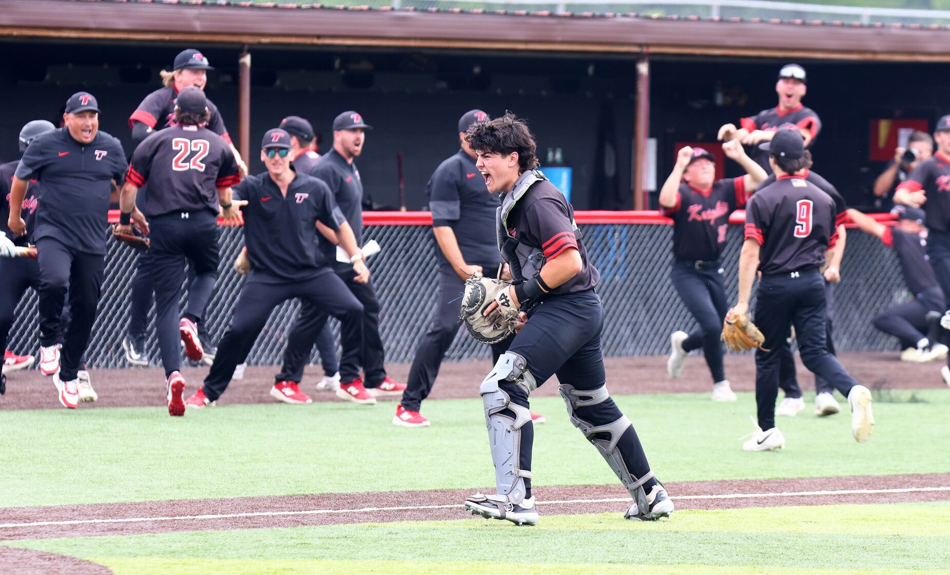 Illinois Class 3A Triad Sectional baseball final: Triad 2, Mascoutah 1 (9)