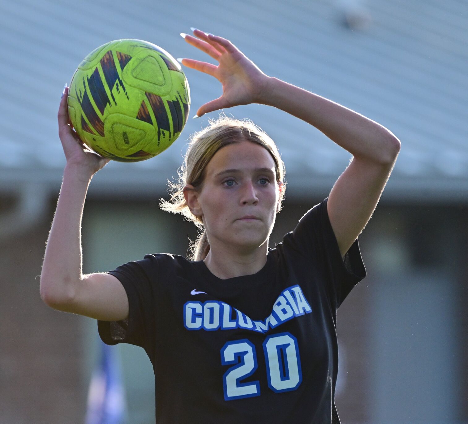 Columbia explodes late to knock off previously unbeaten Father McGivney