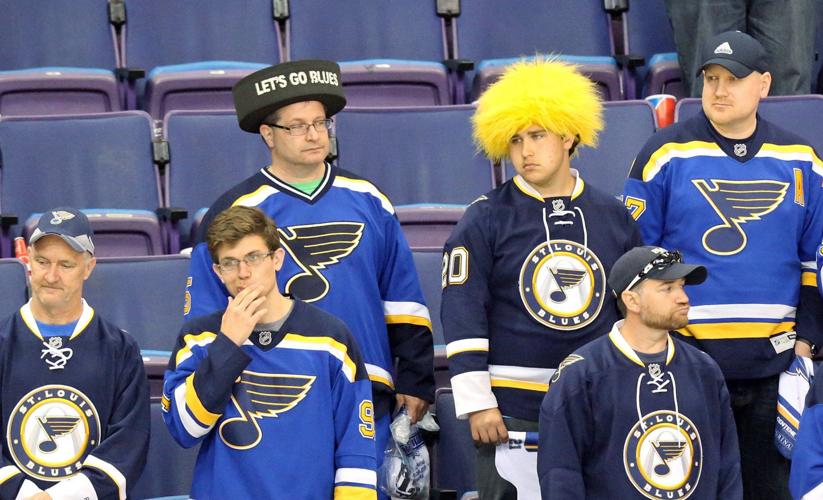 Blues Fans Show Their Passion