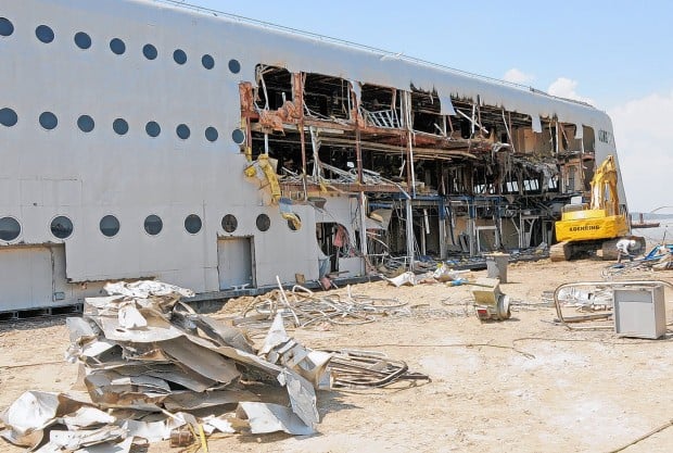 SS Admiral meets fate at Monroe County dock