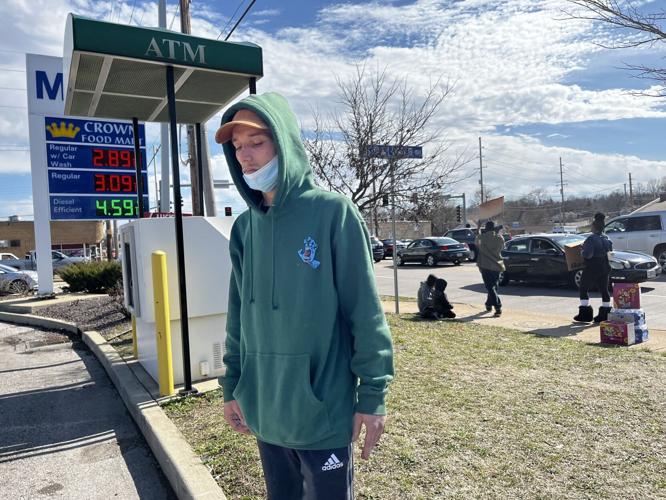 Man beaten in video draws protest to Jennings convenience store