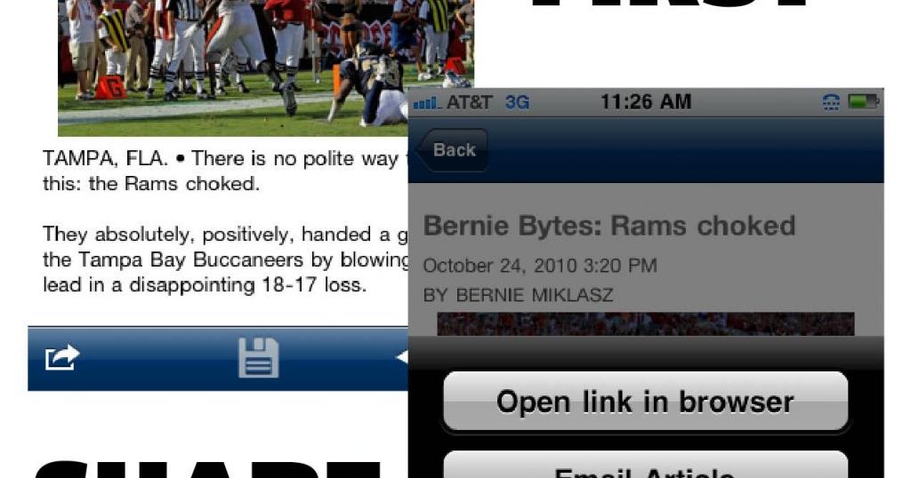 Get full coverage with our Rams app