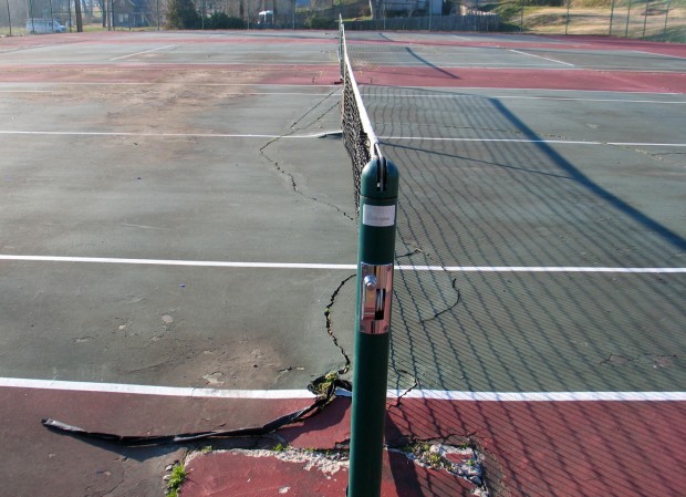 Grant helps CARD upgrade Glidden Park tennis court