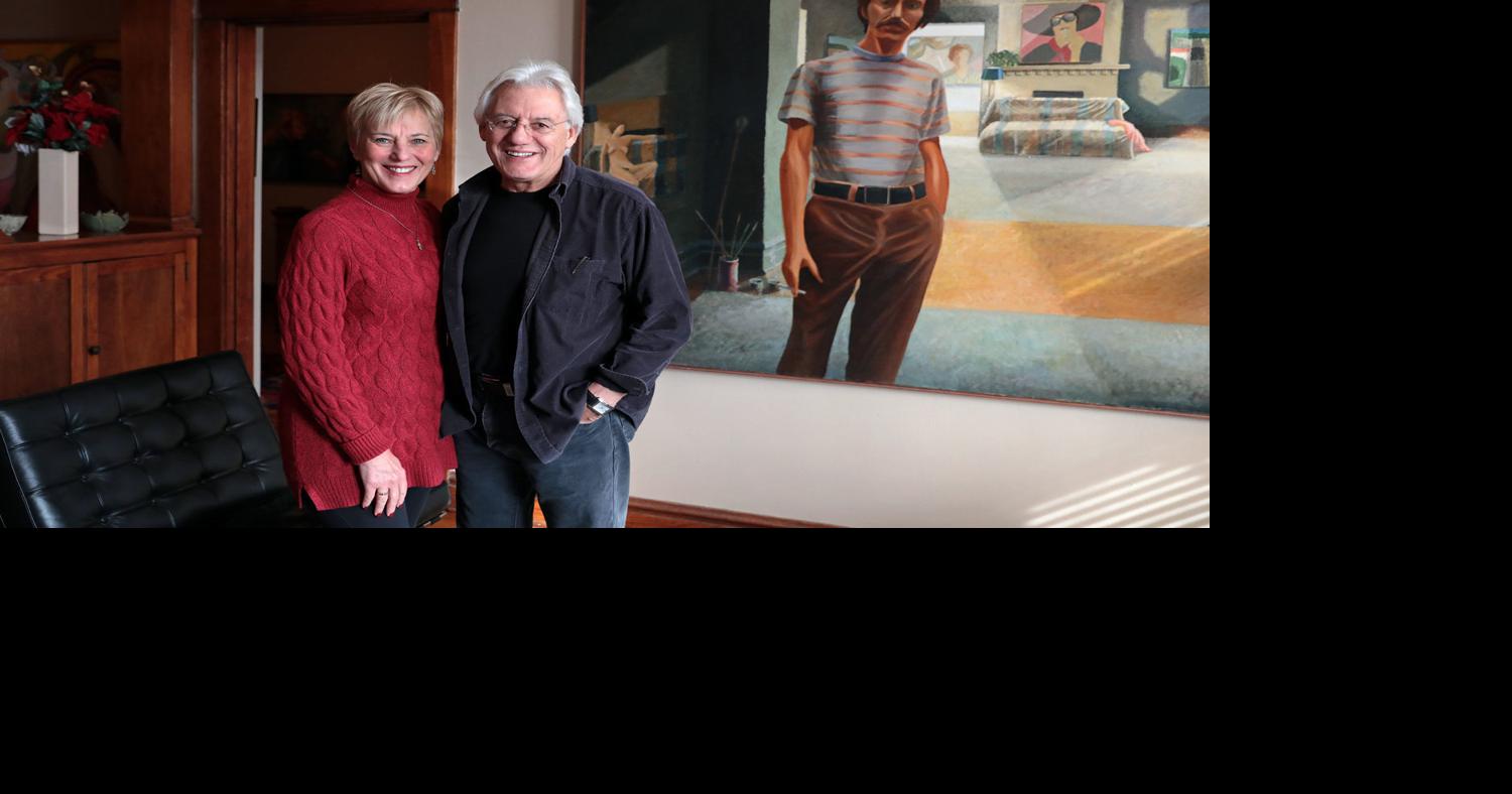 At Home with David and Mary Beth Ottinger in Bevo Mill artist's studio