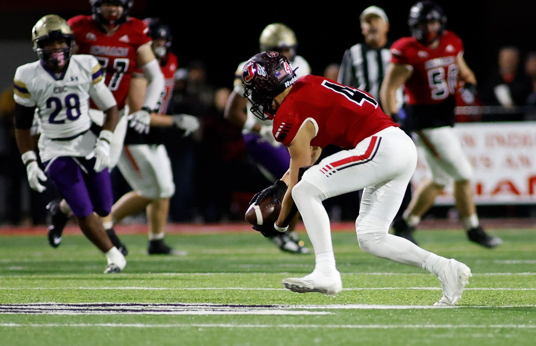 Class 6 football state quarterfinal: CBC 35, Jackson 23