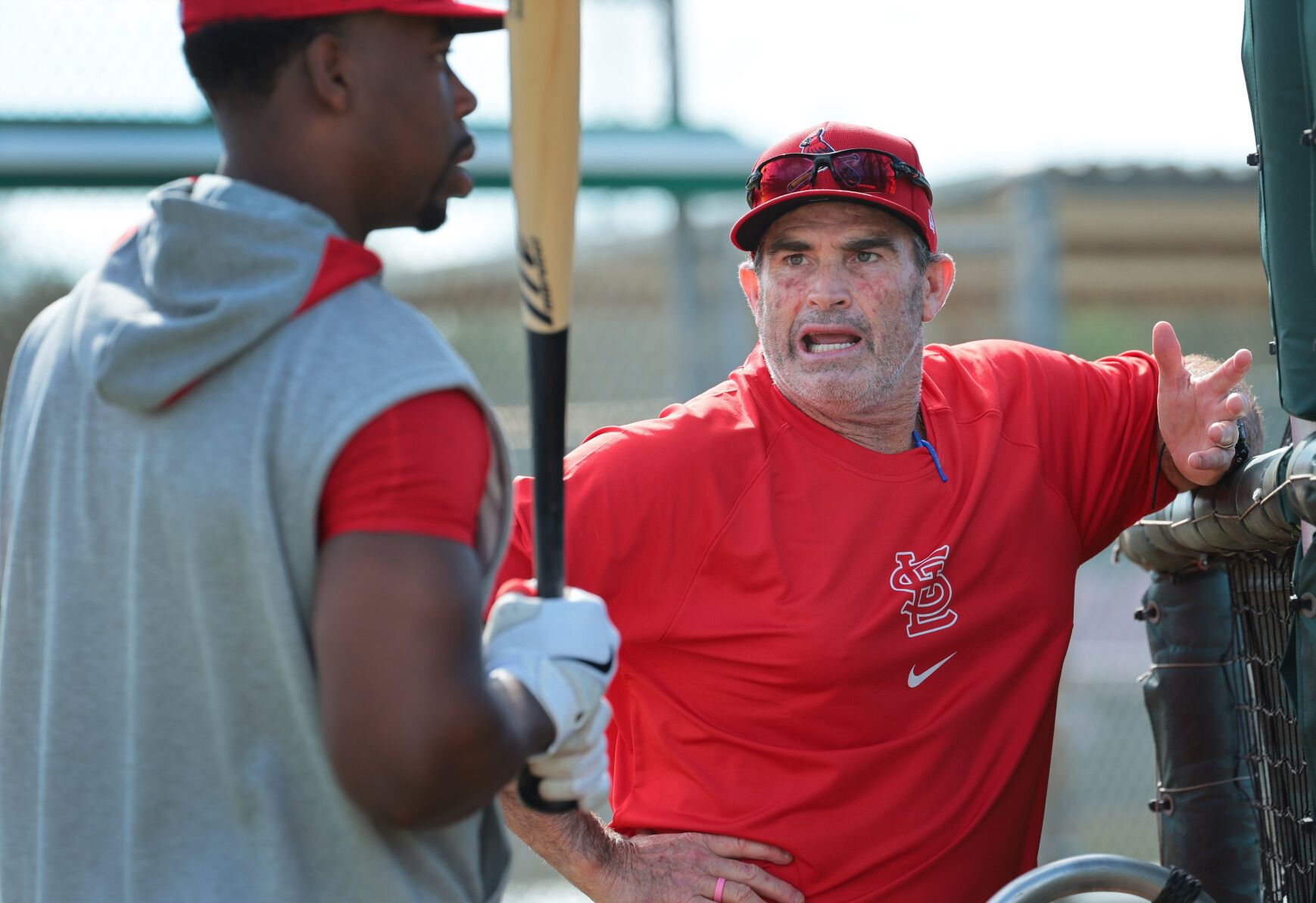 Photos: Gibson pitches first bullpen at Cardinals' spring training in ...