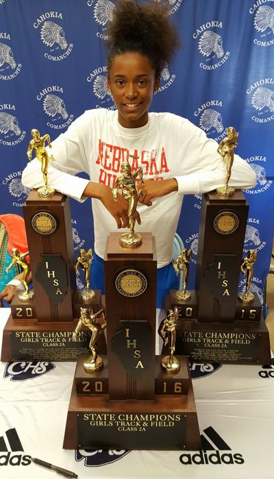 Cahokia's Lewis signs with Nebraska