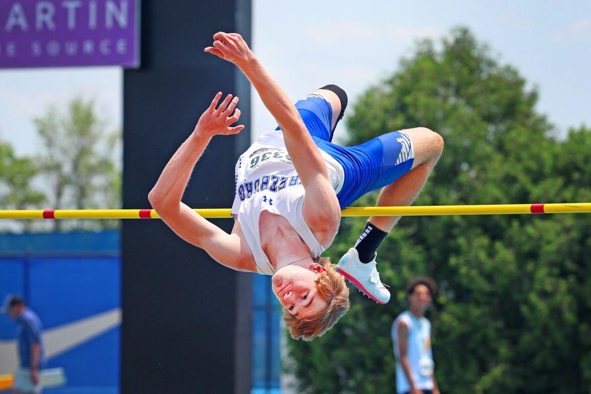 Freeburg's Matt Pluff wins state high jump title with coaching help ...