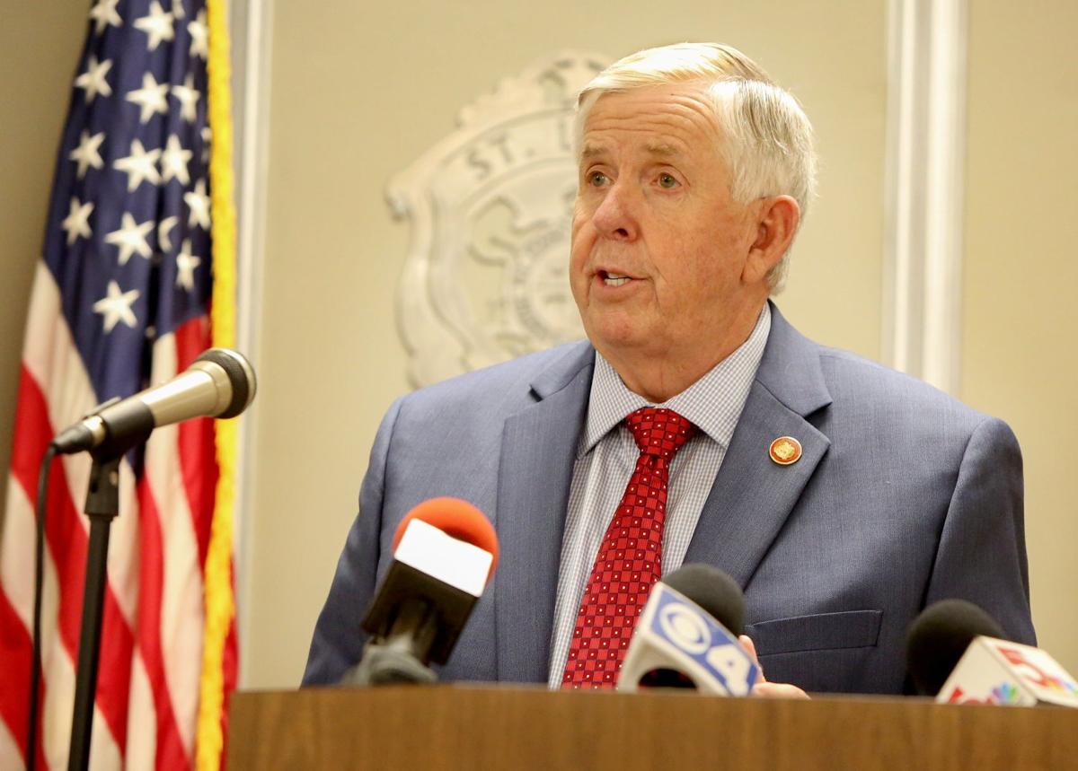 Photos: Gov. Mike Parson holds signing for bill that will allow police ...