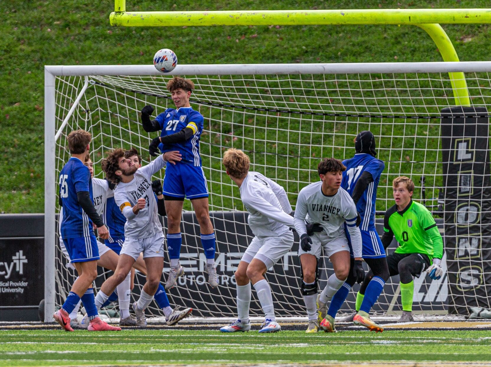 Shane Farrow provides pair of goals as Vianney blanks Borgia in Class 3 ...