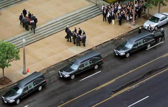 Funeral services for the Murch family