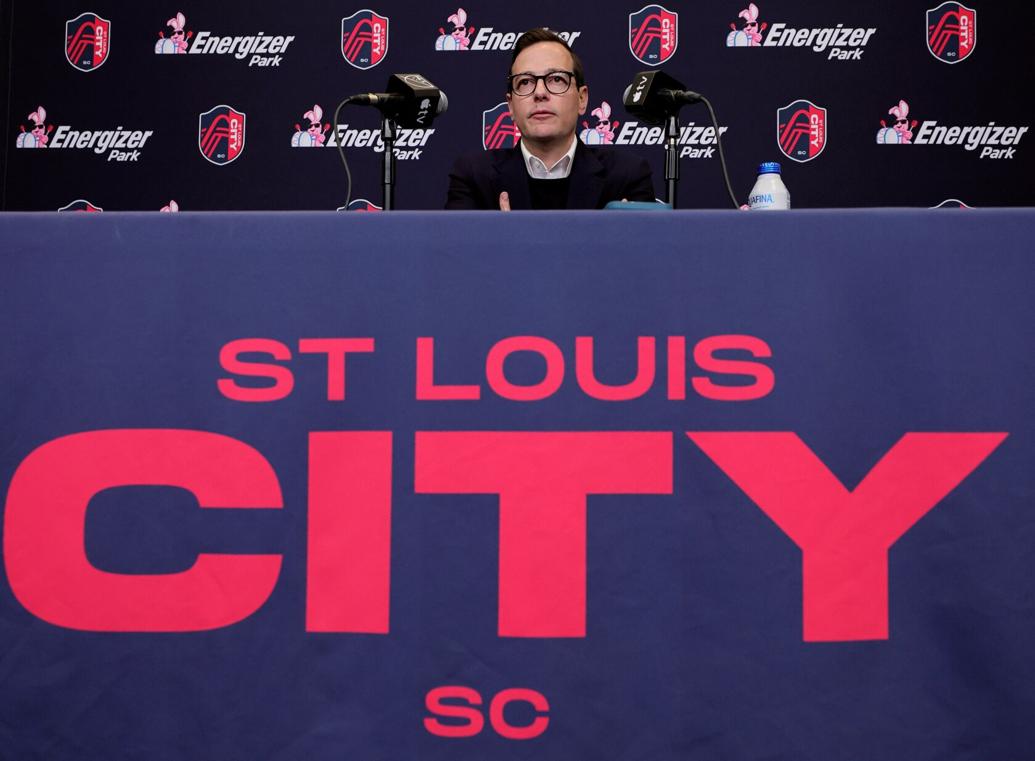 Photos: Corey Wray introduced as St. Louis City SC's new sporting director