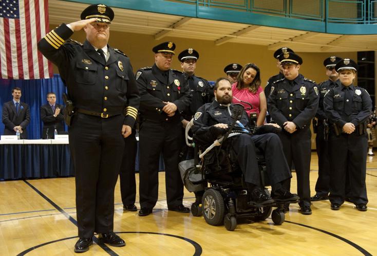 Ballwin police Officer Michael Flamion honored with Medal of Valor ...