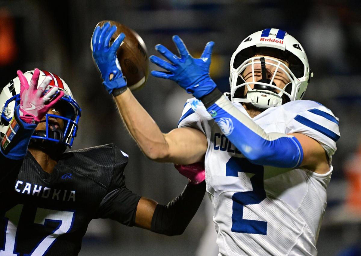 Cahokia hits on big plays to battle past Columbia for first playoff win ...