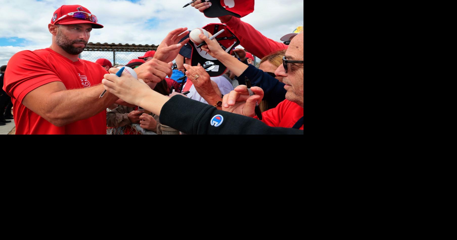 See photos from the first week of Cardinals spring training workouts
