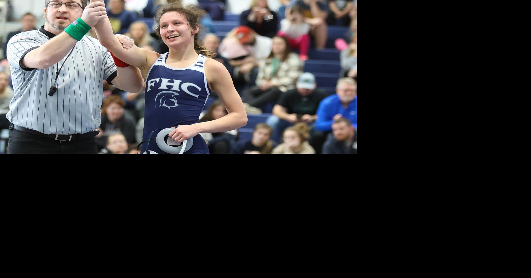 Class 2 District 2 girls wrestling