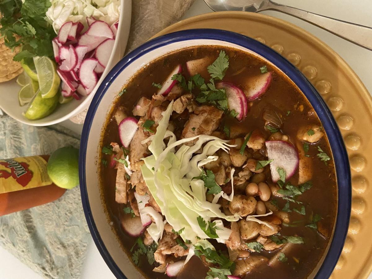 Recipe: White Bean and Hominy Pozole with Turkey