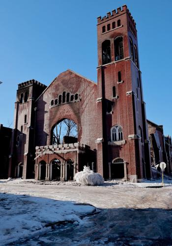 Historic church burns in north St. Louis