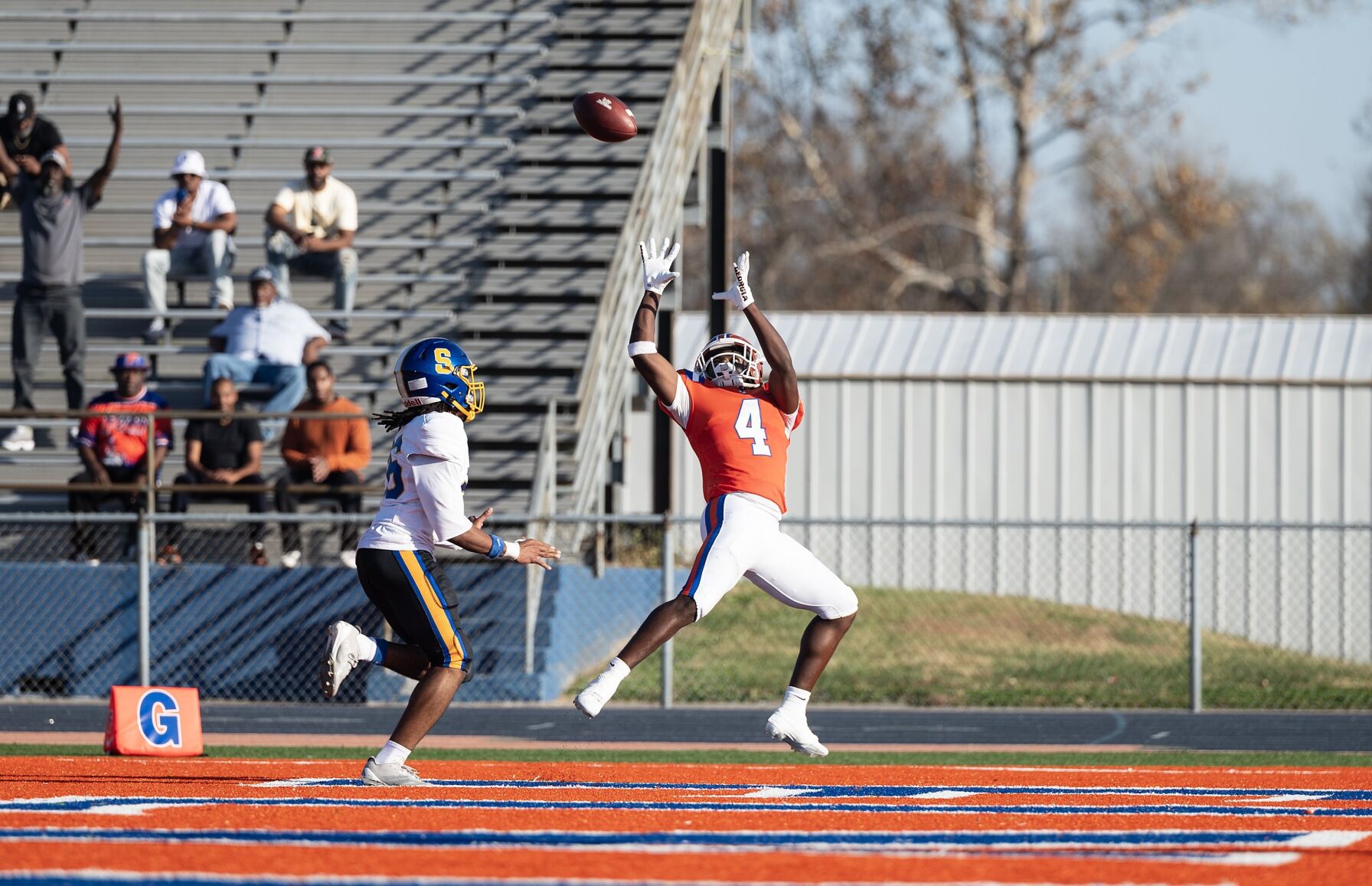 Class 6A football quarterfinal: East St. Louis 49, Chicago Simeon 0