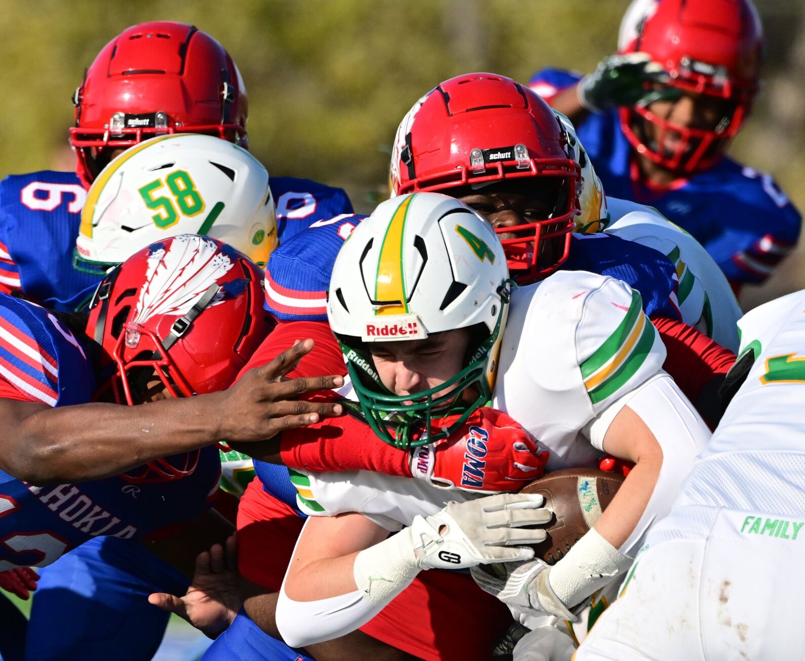 Class 4A football state quarterfinal: Normal University High 31, Cahokia 12