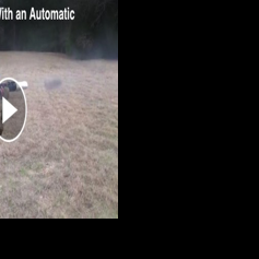 Watch: How to use an automatic rifle to cook bacon