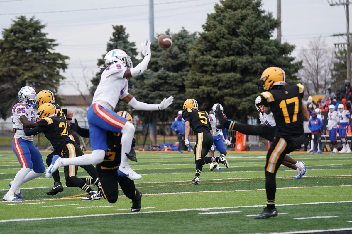 Class 6A football state semifinal: East St. Louis 50, Burbank St ...