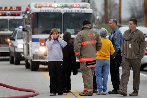 Fire guts home in O'Fallon, Ill.