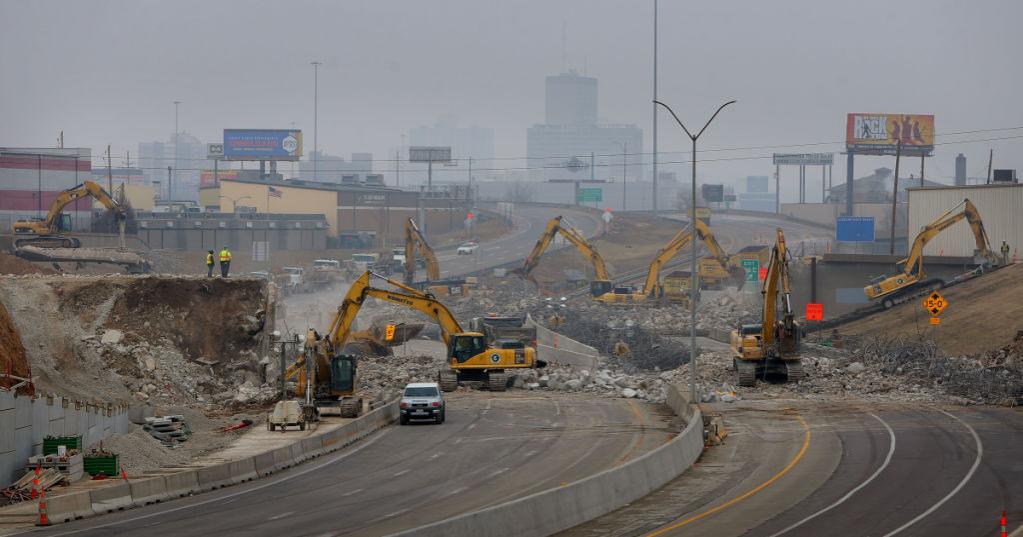 Pavement blow-ups emerge during hot summer days