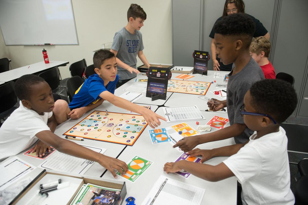 SIUE’s NBA Math Hoops Camp combines learning and basketball