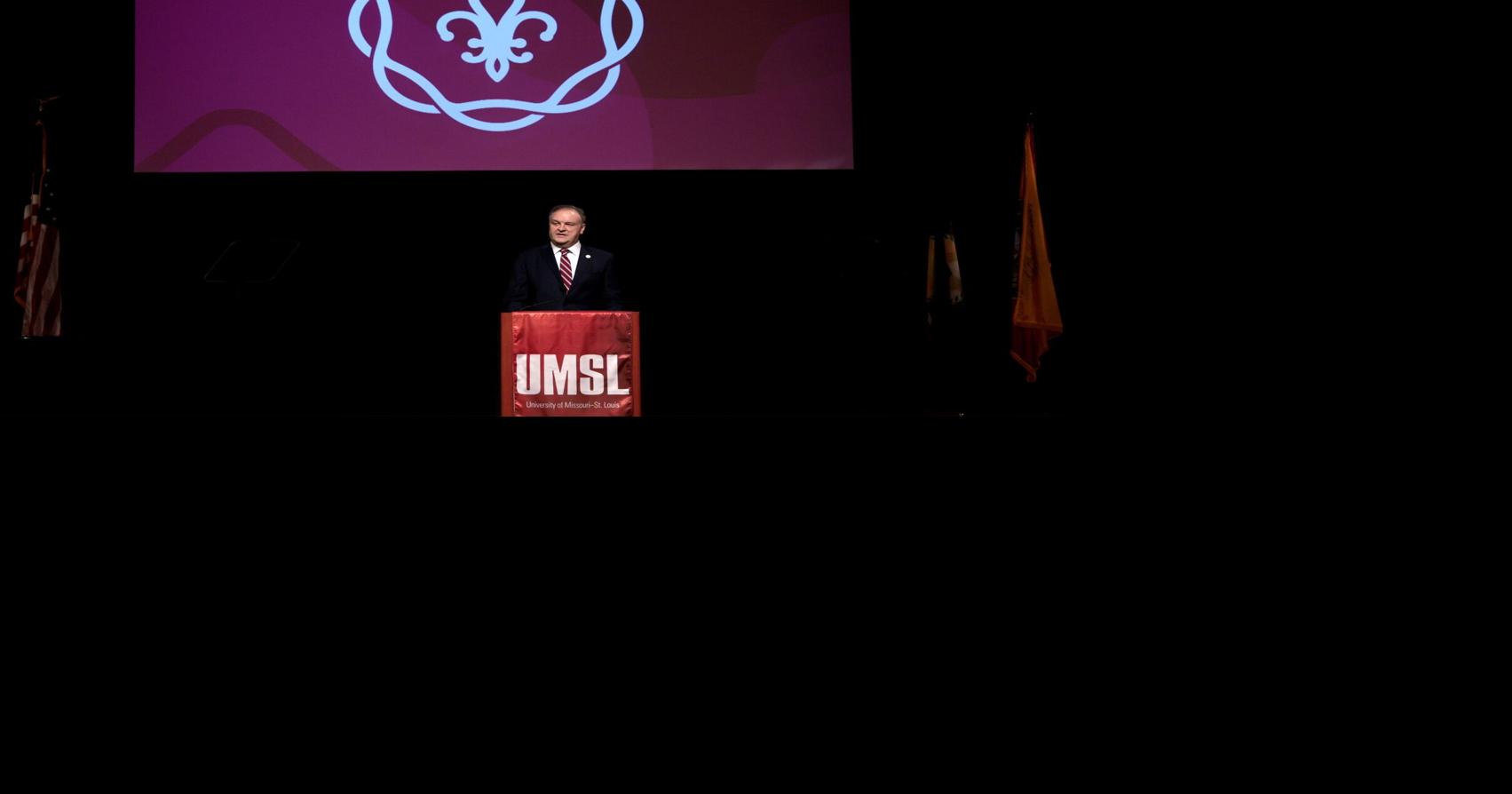 County Executive Sam Page unveils new county logo during State of the ...