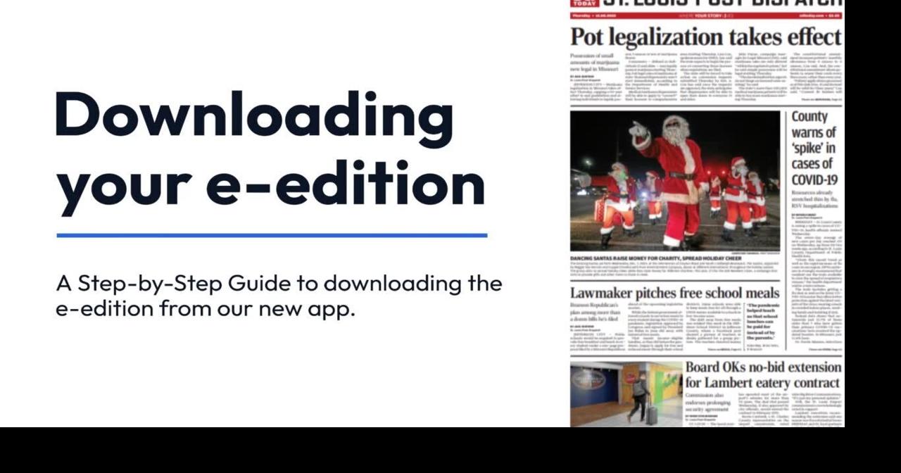 How to download the Post-Dispatch E-edition