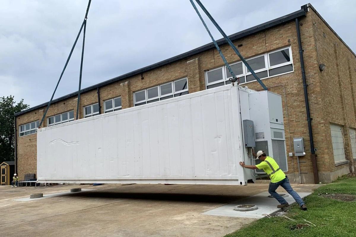 University City High School installs smart farm container