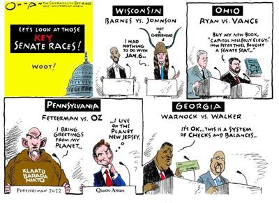 Letter: Messages of editorial cartoons can be difficult to discern