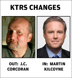 Martin Kilcoyne to replace J.C. Corcoran at KTRS, amid other changes