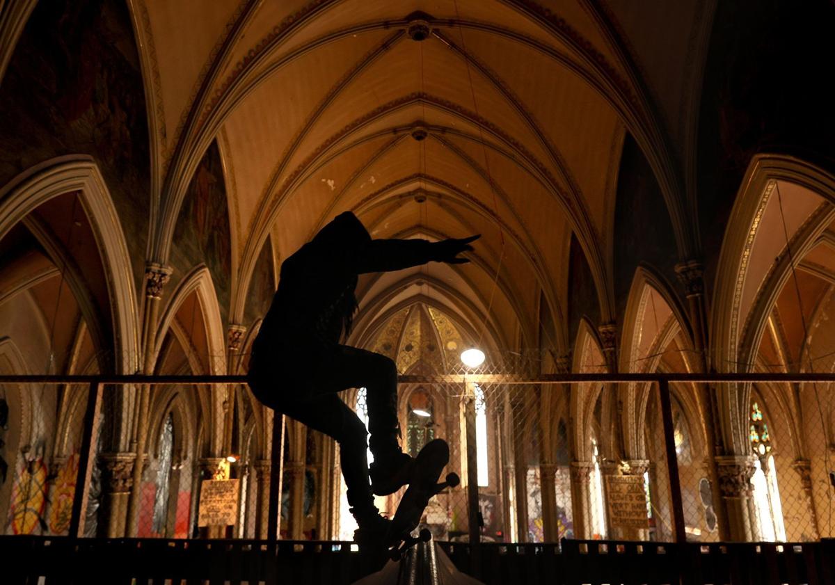 How an unlikely duo saved St. Liborius: They put a skate park inside.