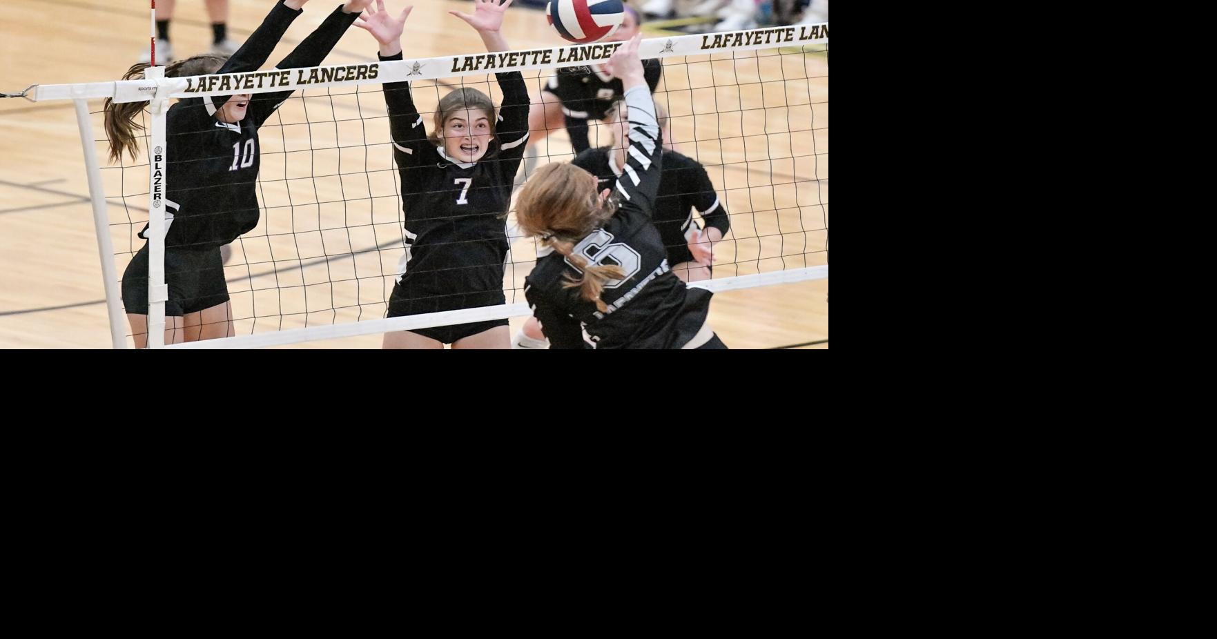 Cubbage comes up big as Eureka outlasts Lafayette in five sets