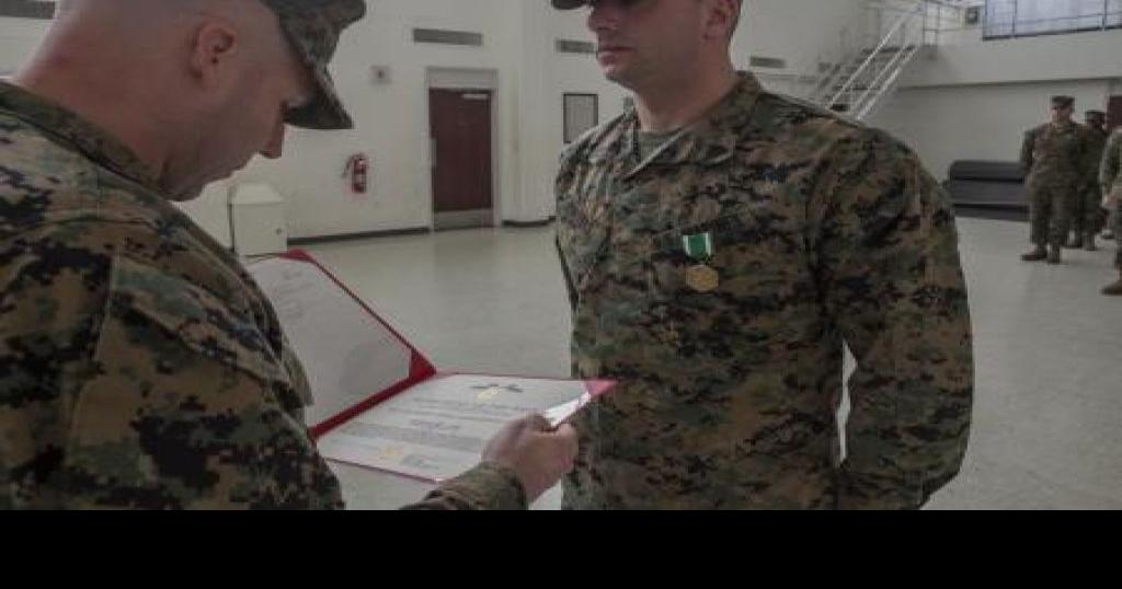 Bridgeton Marine honored for funeral service