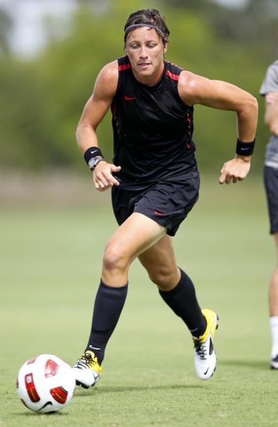 Club players have chance to meet, play with soccer star Abby Wambach
