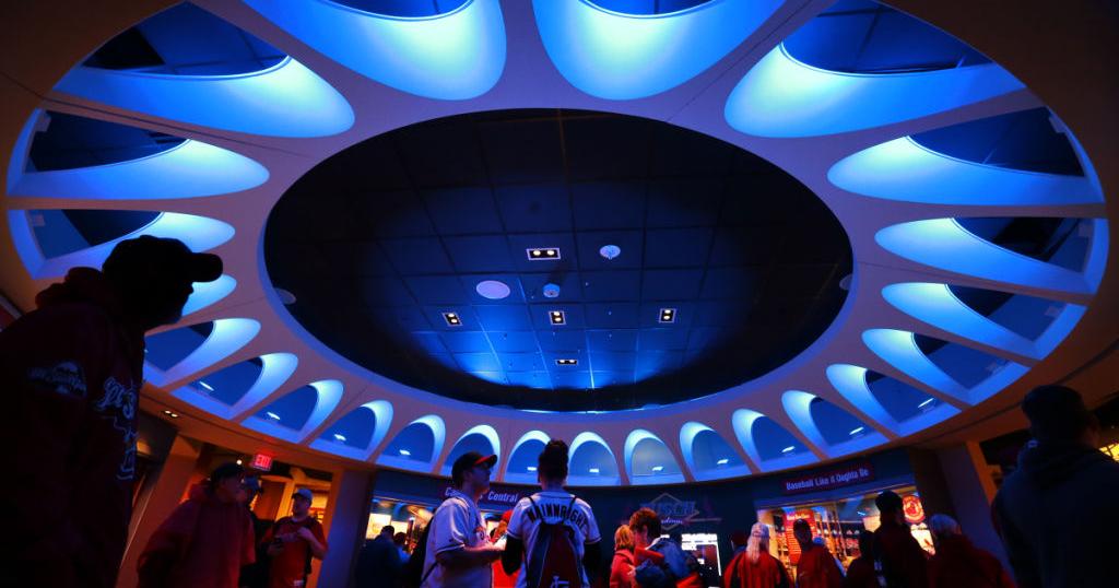 Cards fans feel like winners atop Ballpark Village for home opener