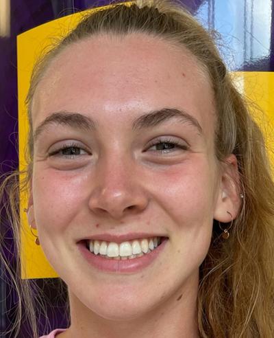 Madison Scheer, senior, Eureka