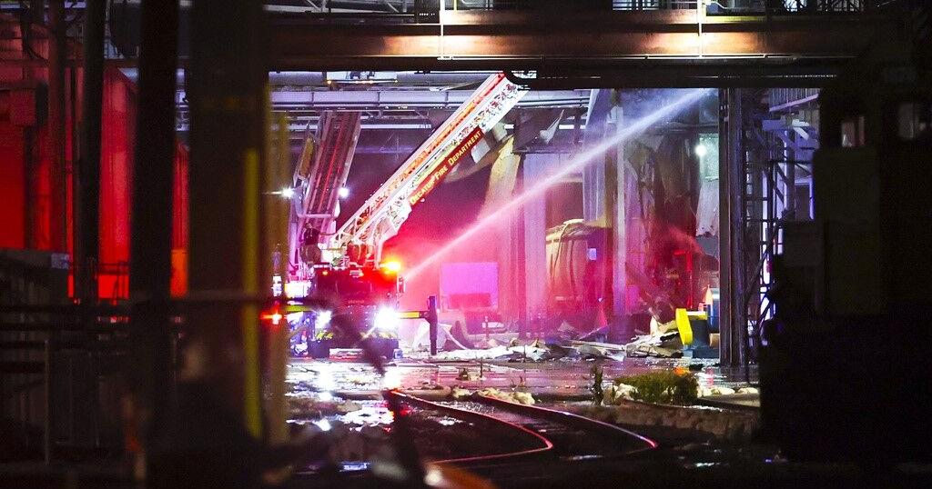 Eight employees injured by explosion, fire at ADM plant in central Illinois